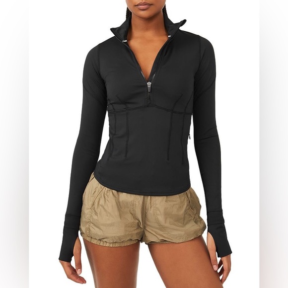 Free People | Jackets & Coats | Nwt Fp Movement Run The Course Half Zip ...
